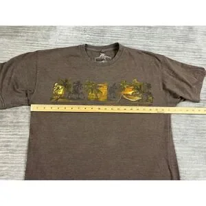 Newport Blue | Shirts | Newport Blue Tshirt Mens Large Brown Wrecked In ...